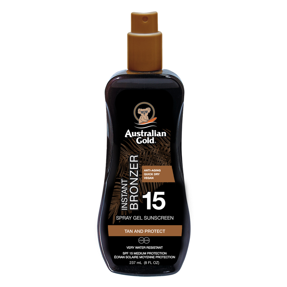 Australian Gold | Instant Bronzer 15 - Lotion de bronzage (indice 15 ...